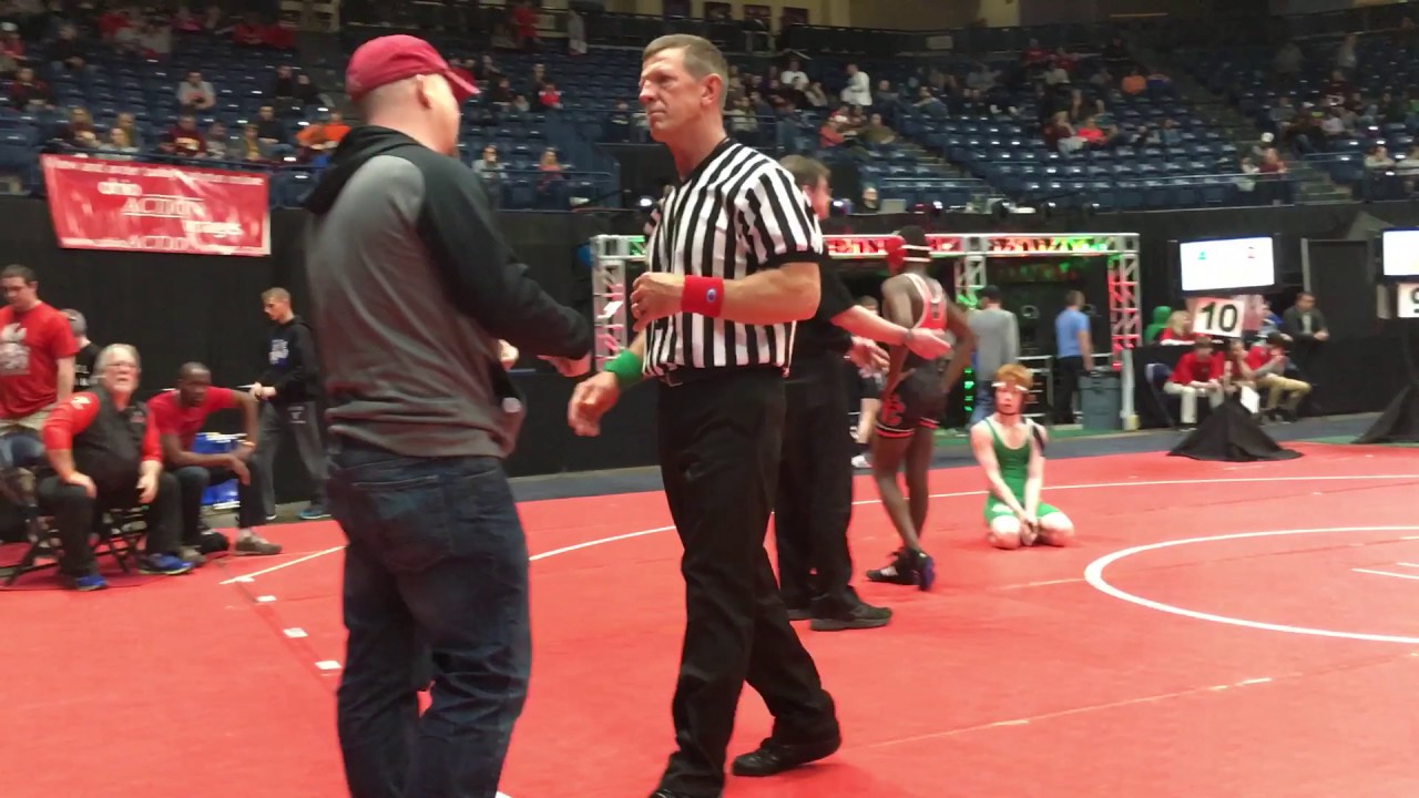 OAC State Jr high Jacob vs Samuel - YouTube