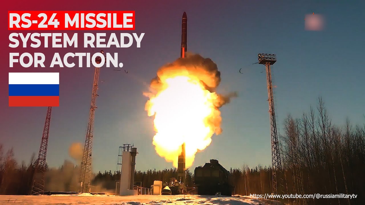 Horrible Fire ‼️ Russian RS-24 Yars Missile System Ready For Action ...
