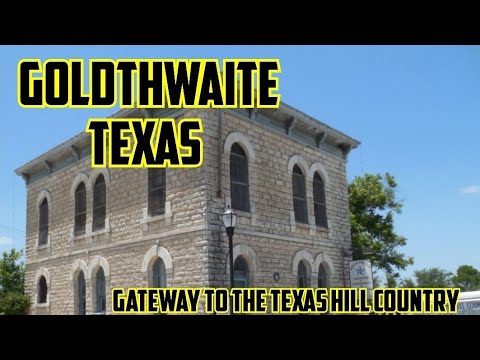 Goldthwaite Texas - a Tour of Rural Texas Hill Country Towns - YouTube