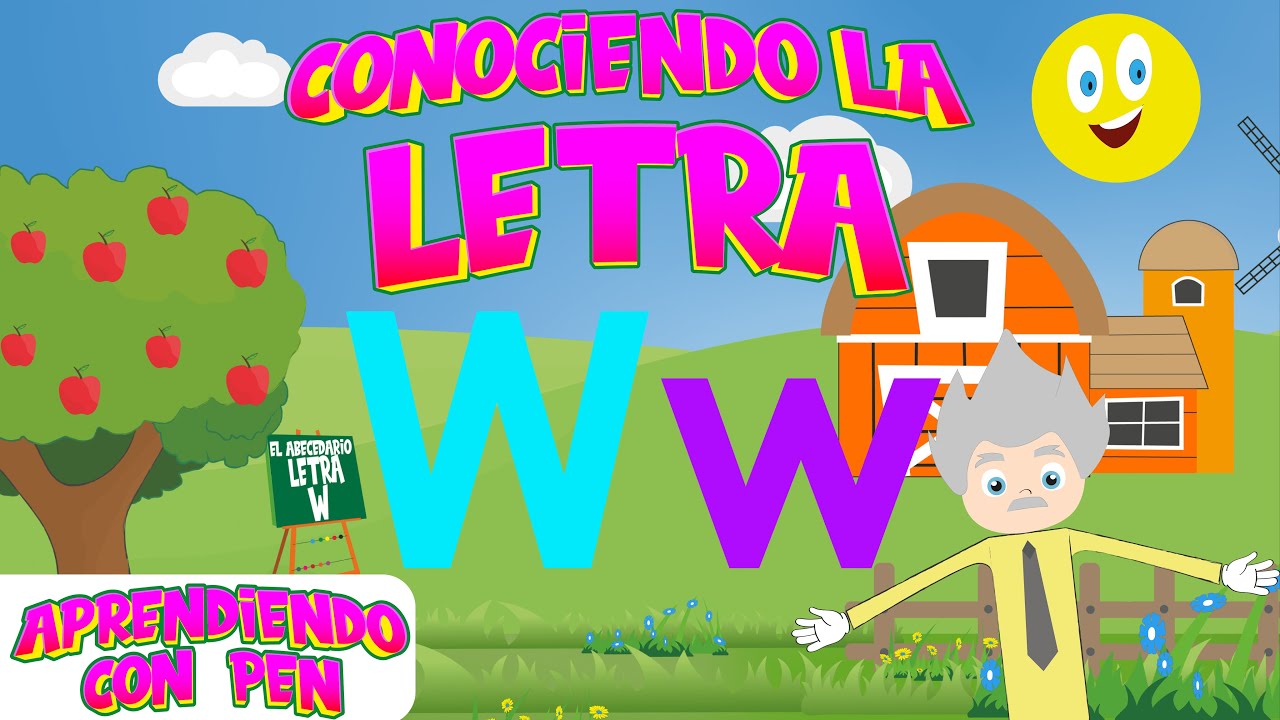 " PALABRAS 👶 con letra ¡¡ W !!" - YouTube