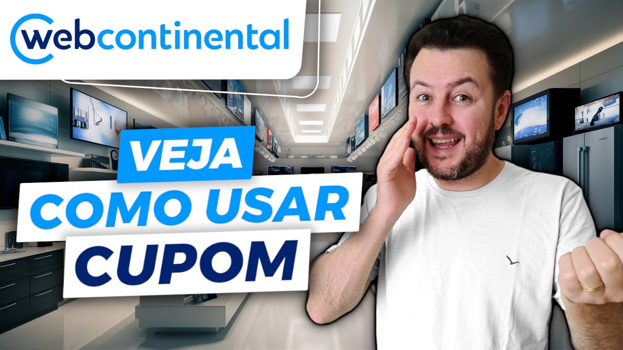 COMO USAR CUPOM DE DESCONTO WEBCONTINENTAL? - YouTube