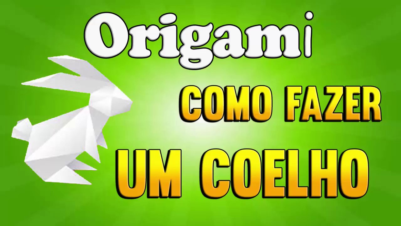 Como fazer um COELHO de Origami - PASSO A PASSO - Paper Folding RABBIT ...