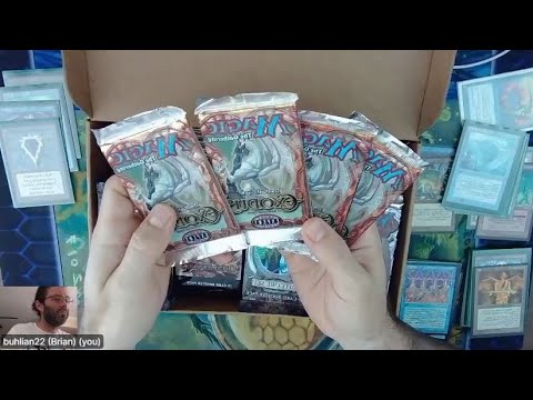 Not Optimized MTG Finance - Exodus Booster Pack Opening - Magic the ...