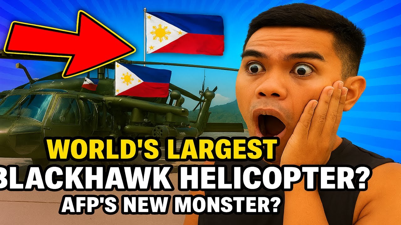 🚨SHOCKING! PILIPINAS NA PINAKAMALAKI NA BLACKHAWK? - YouTube