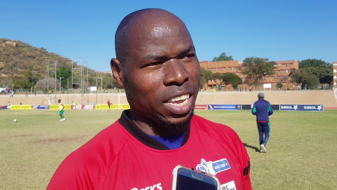 Maccabi FC striker Collins Mbesuma on helping his team gain promotion ...
