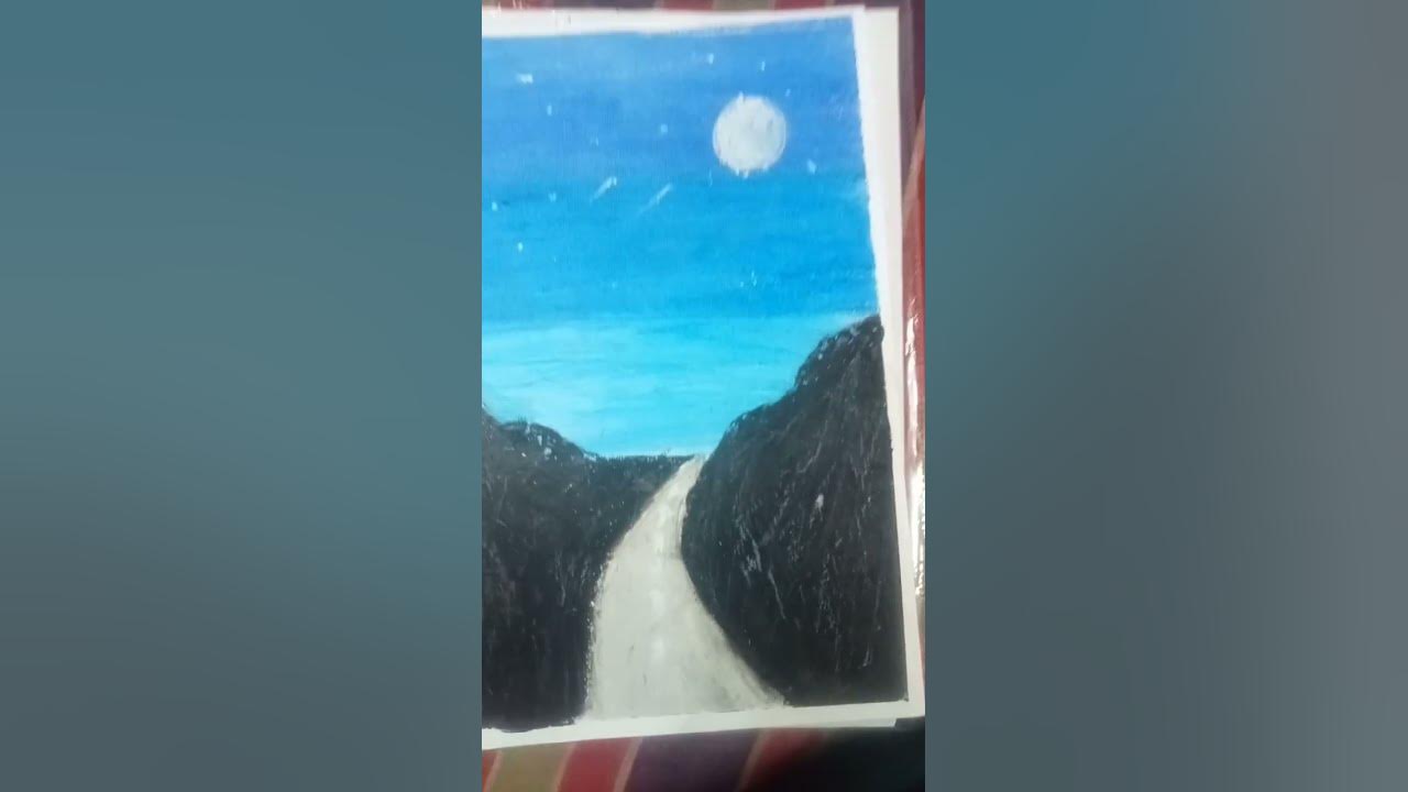 Made By Me Moon Light Scenery Manthan Darji Viral Shorts Youtube