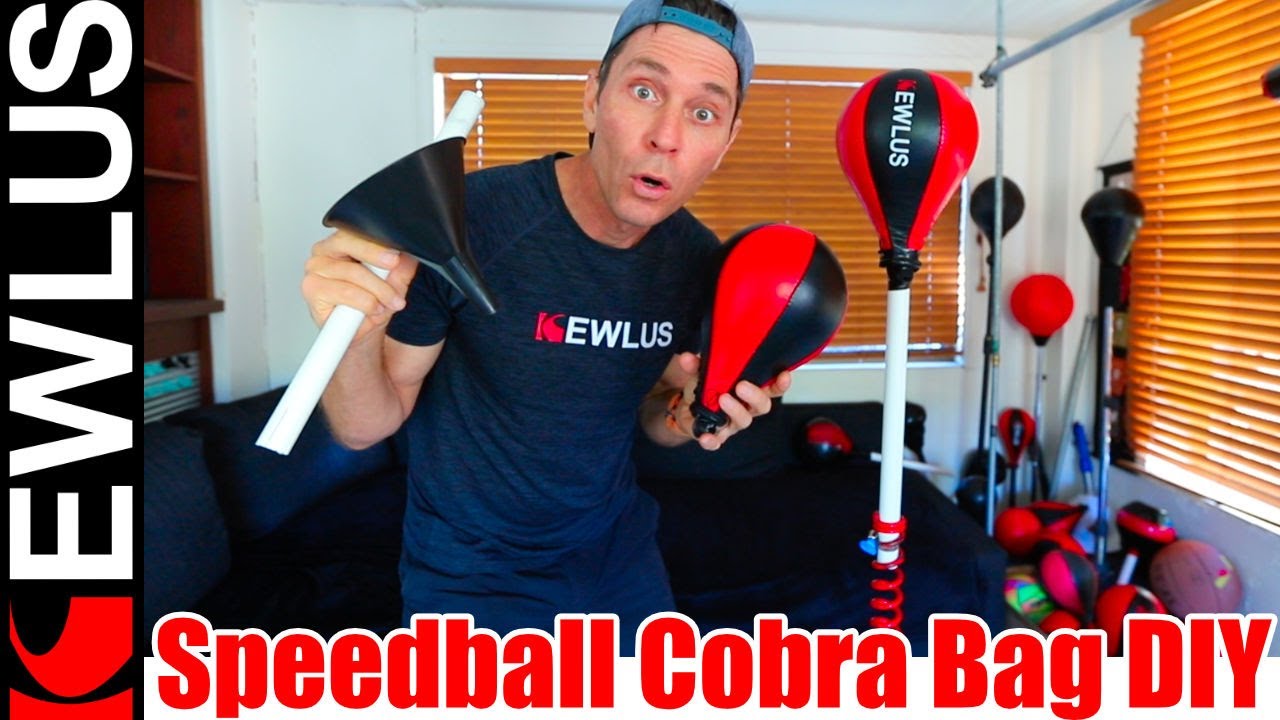 Leather Speedball Cobra Bag DIY - YouTube