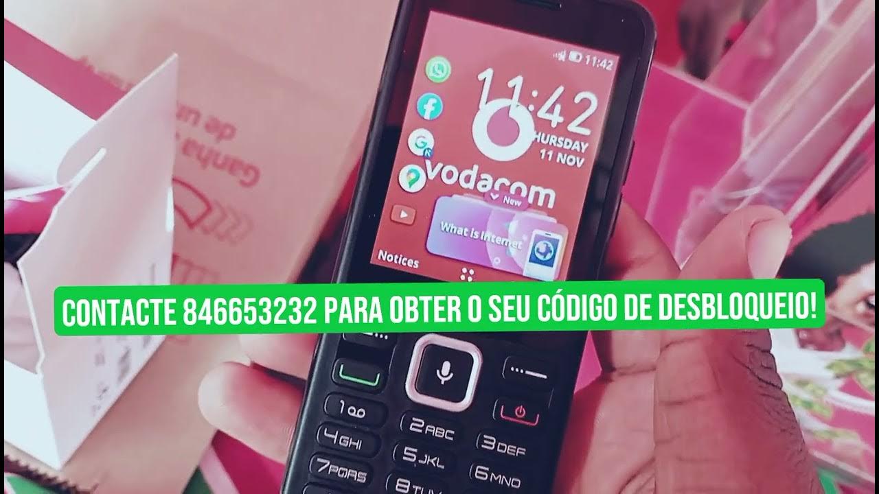 Código de desbloqueio para Vodacom Vibe 4G para todas redes (Movitel, Tmcel) - YouTube