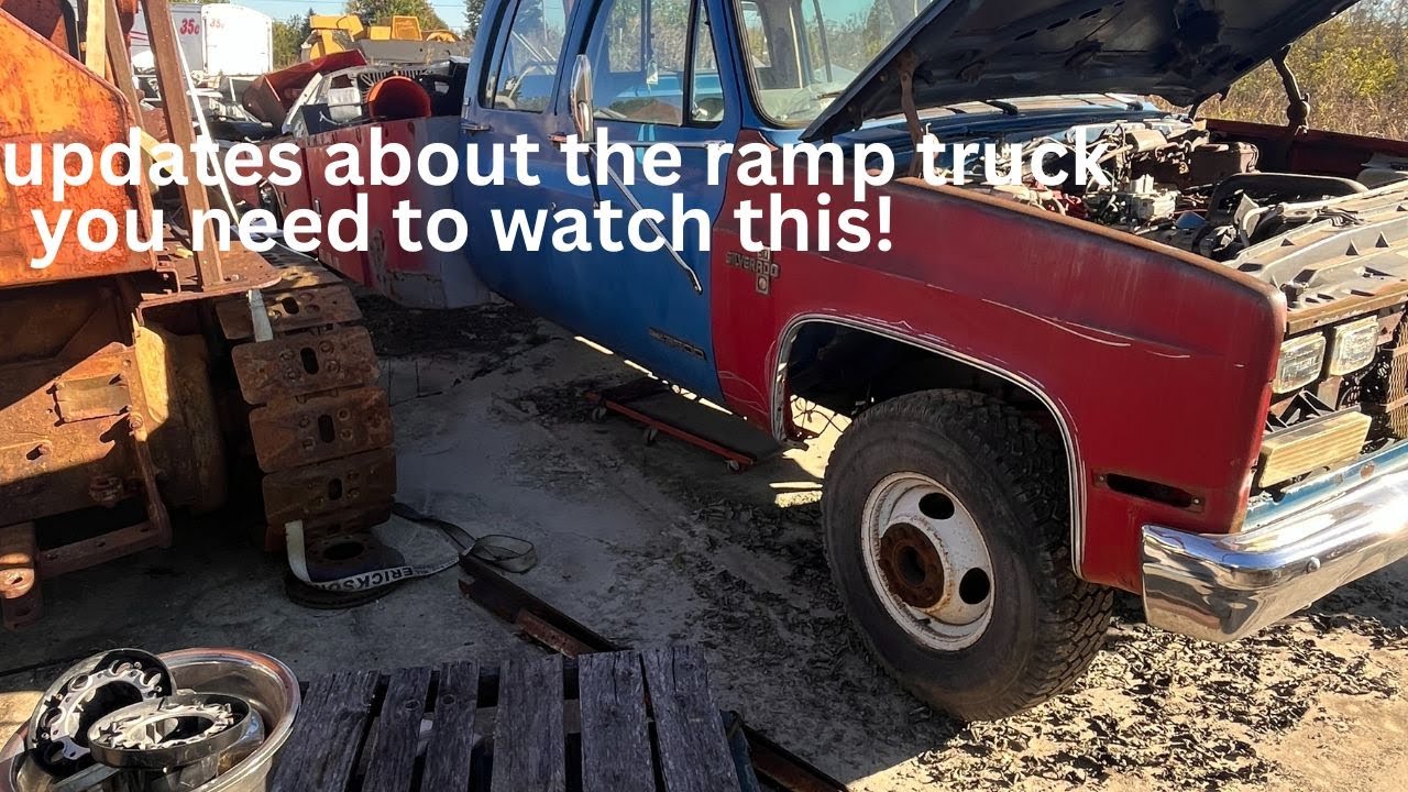 1991 454 ramp truck update! - YouTube