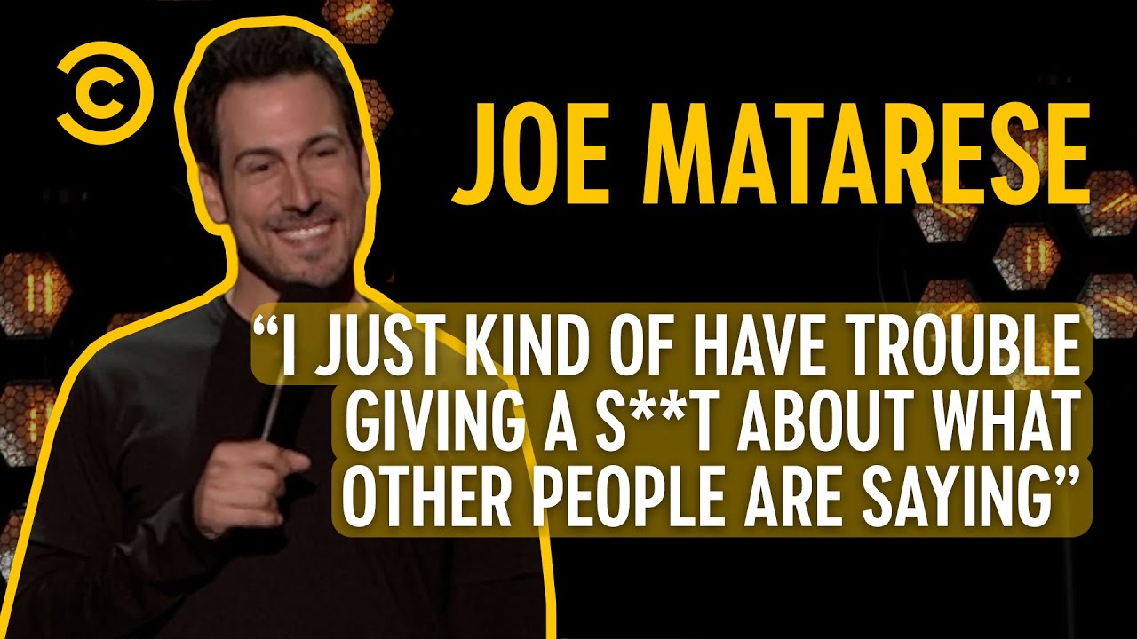 Joe Matarese On Having 'D**kslexia' | CC Presents - YouTube