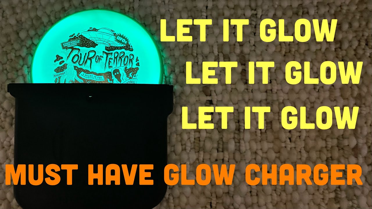 The Resonator. Best glow disc golf charger out there. #discgolf #glow ...