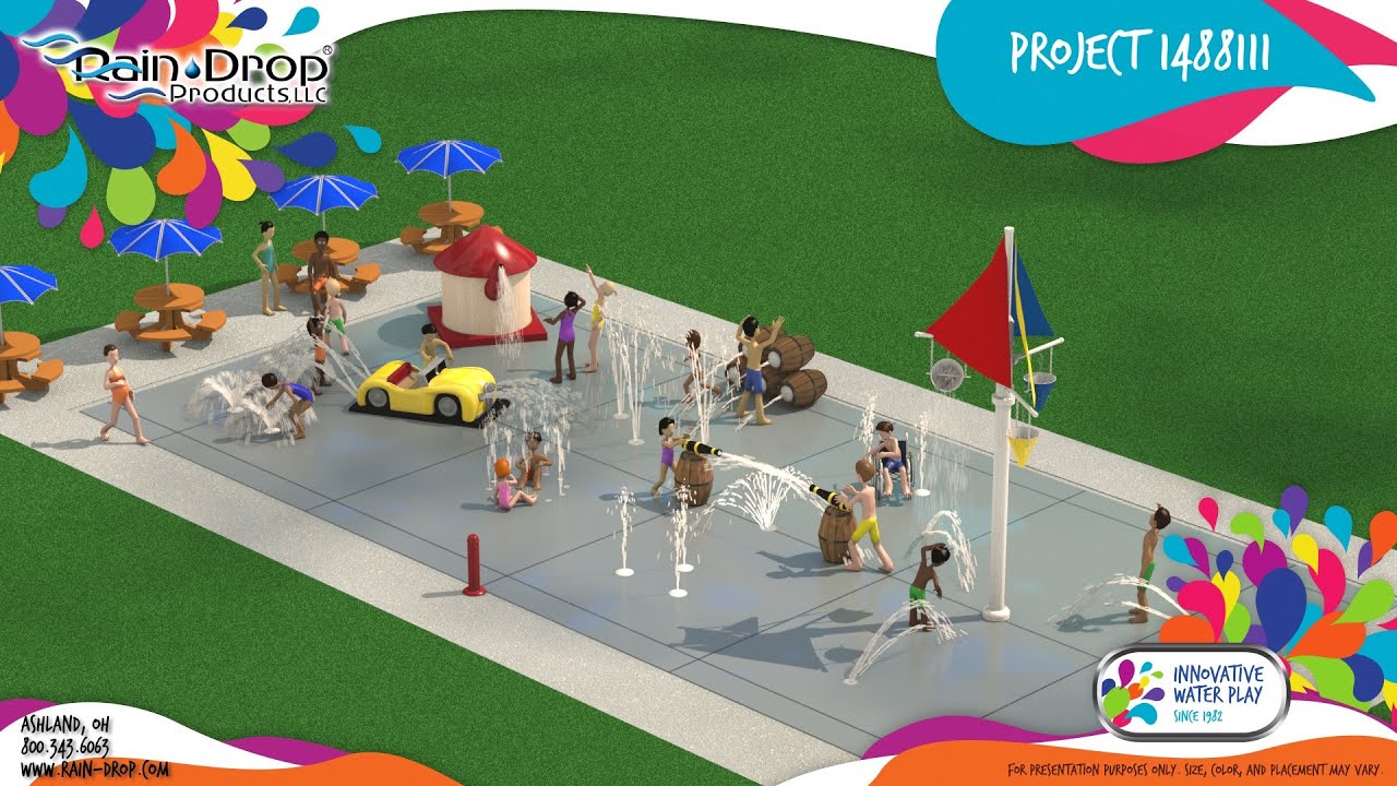 Teapot Splash Park - YouTube