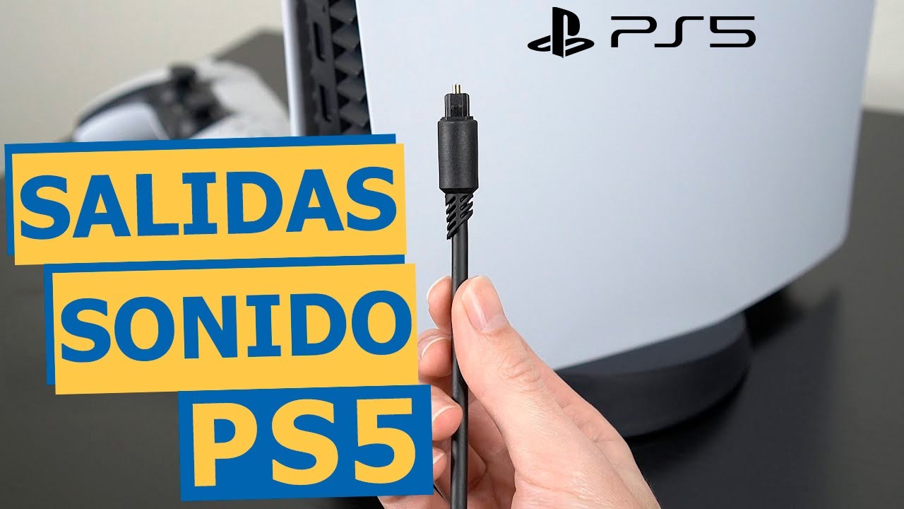 ¿Qué salidas de audio tiene la PS5? 💥 Guía de sonido 2024 - YouTube