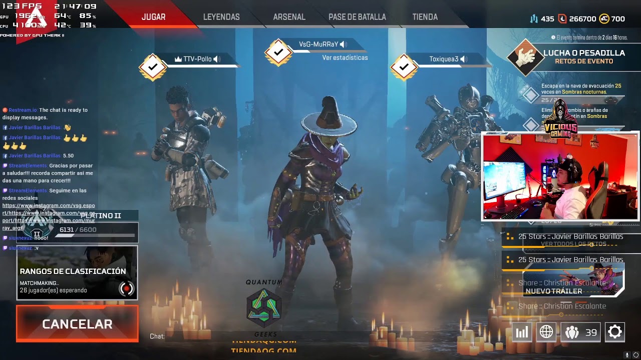 Apex Legends - Vicious Gaming - VsG - Argentina - YouTube