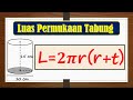 rumus luas permukaan tabung