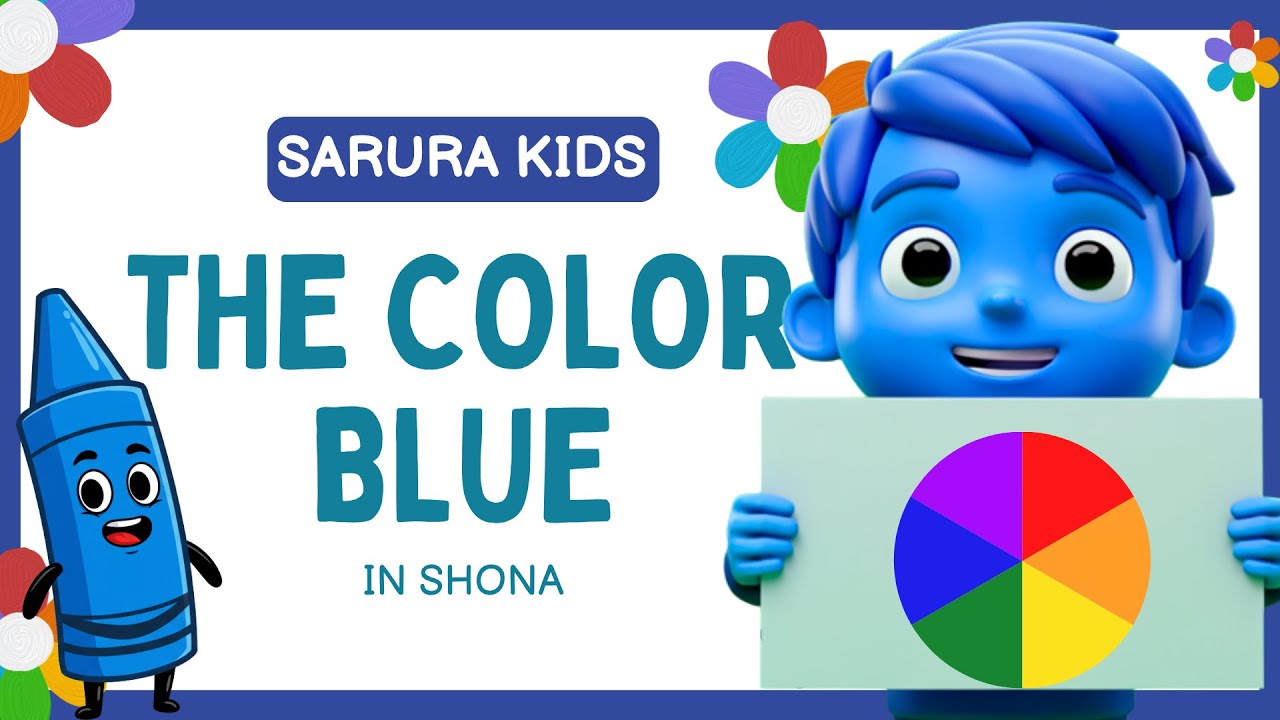 Blue Teaches You UNGU | The Shona Color Song Kids Love - YouTube