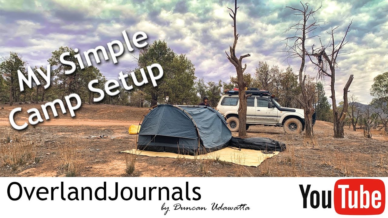 My Simple Camp Set Up When Overlanding | Lifestyle Overland - YouTube
