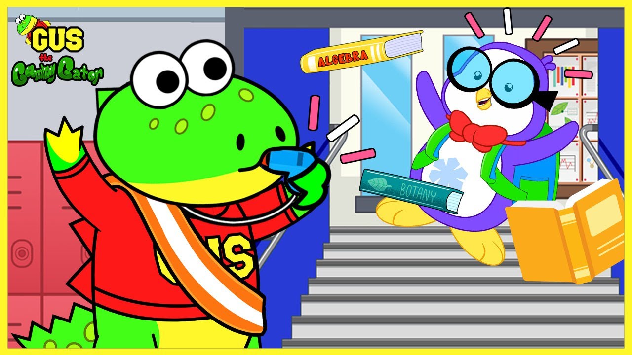 Back to School with Gus the Gummy Gator! Pretend Play Hall Monitor for ...