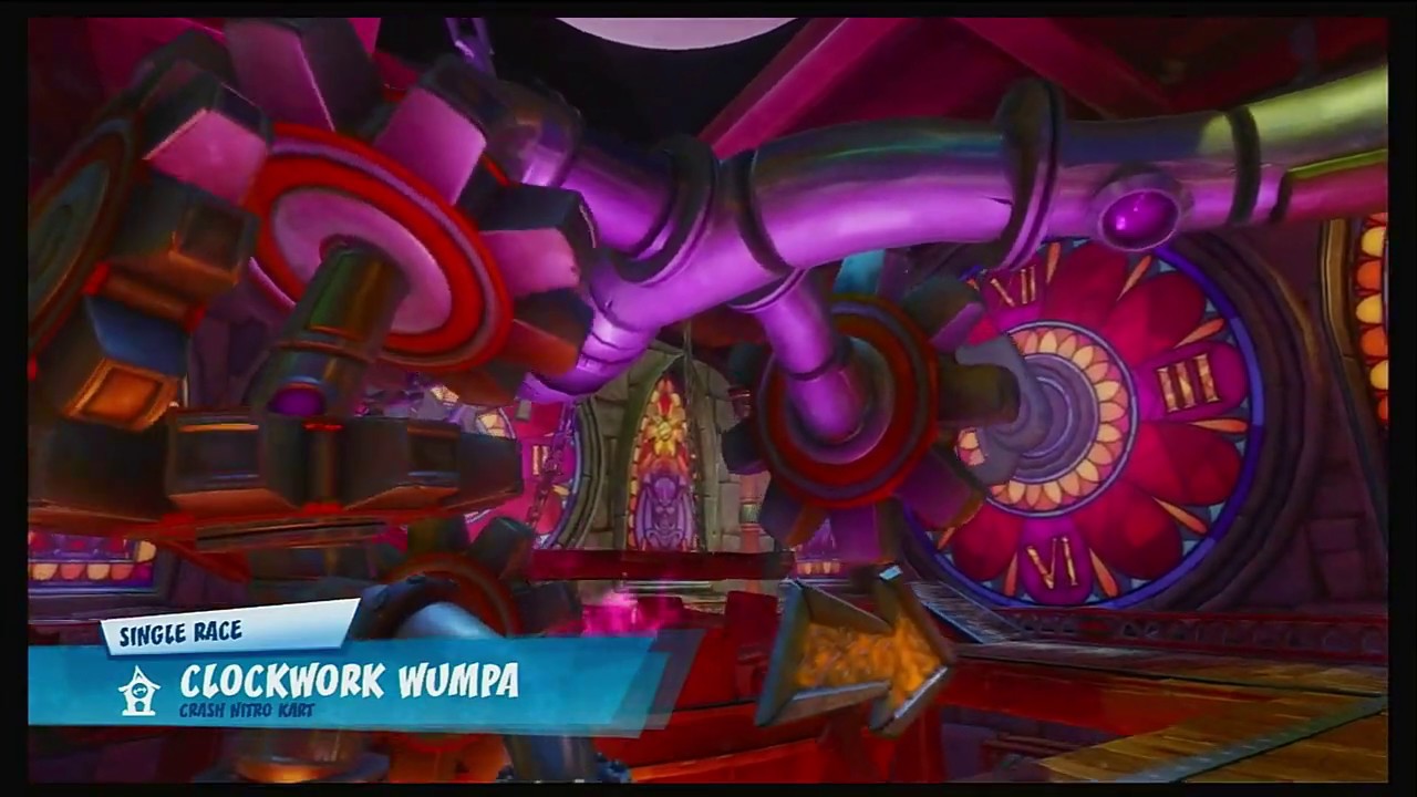 CTR Crash Team Racing Nitro Fueled Clockwork Wumpa - YouTube