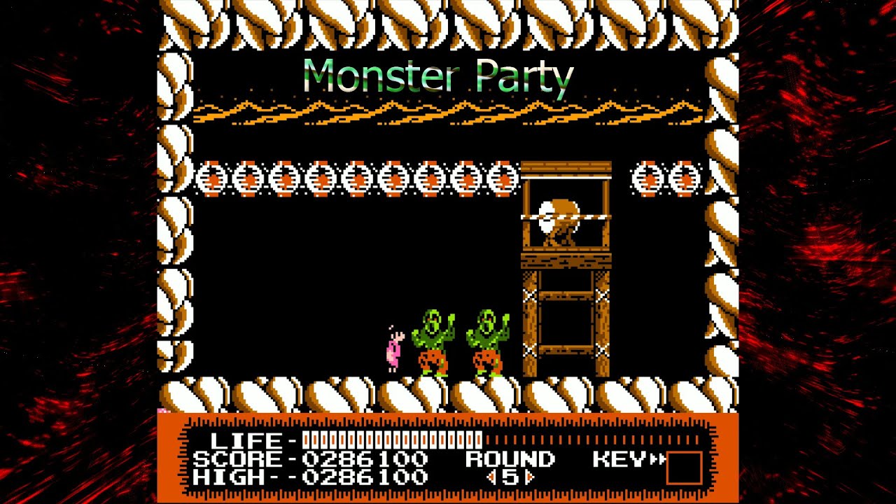 The Bosses of Monster Party (NES) - YouTube