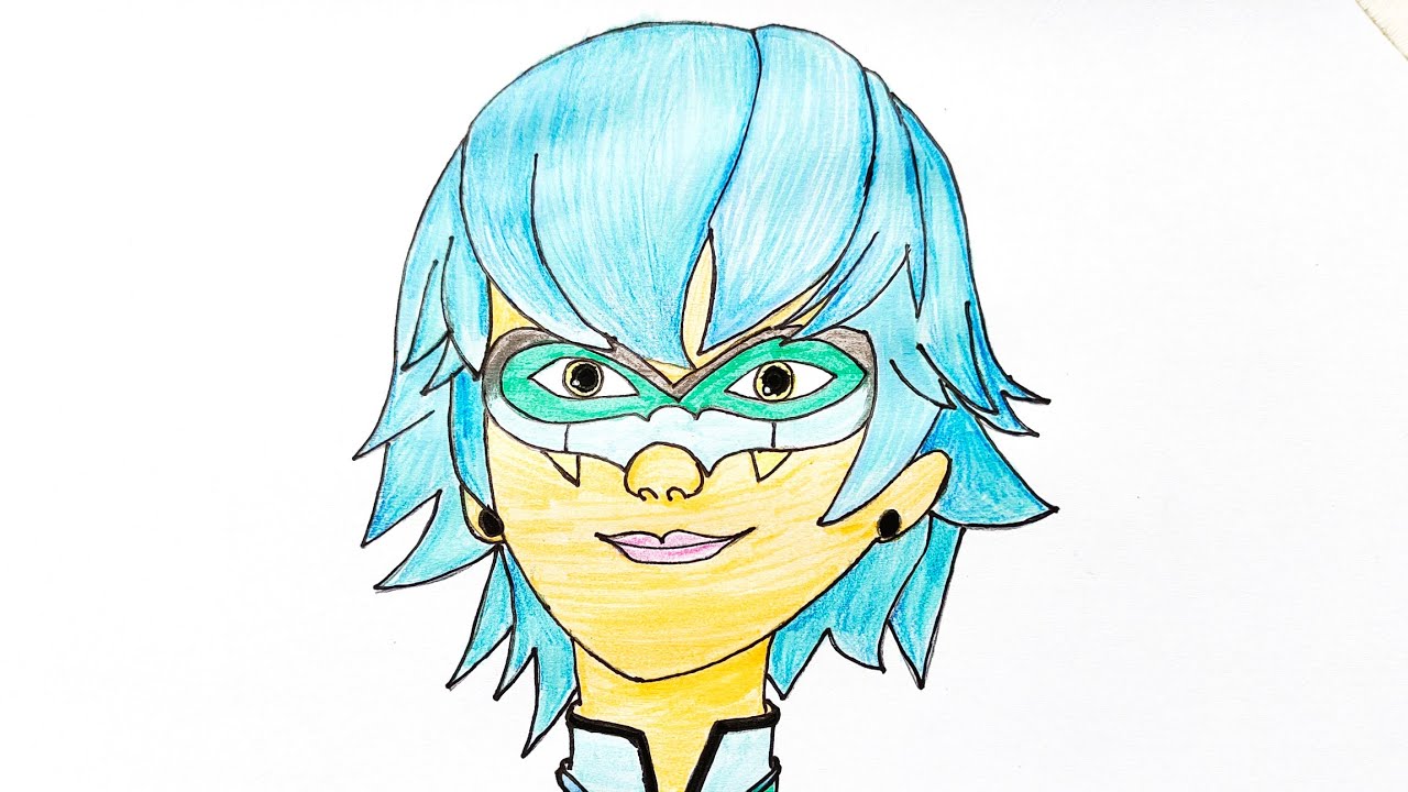 Easy Luka coloring tutorial | How to color Luka from Miraculous Ladybug ...
