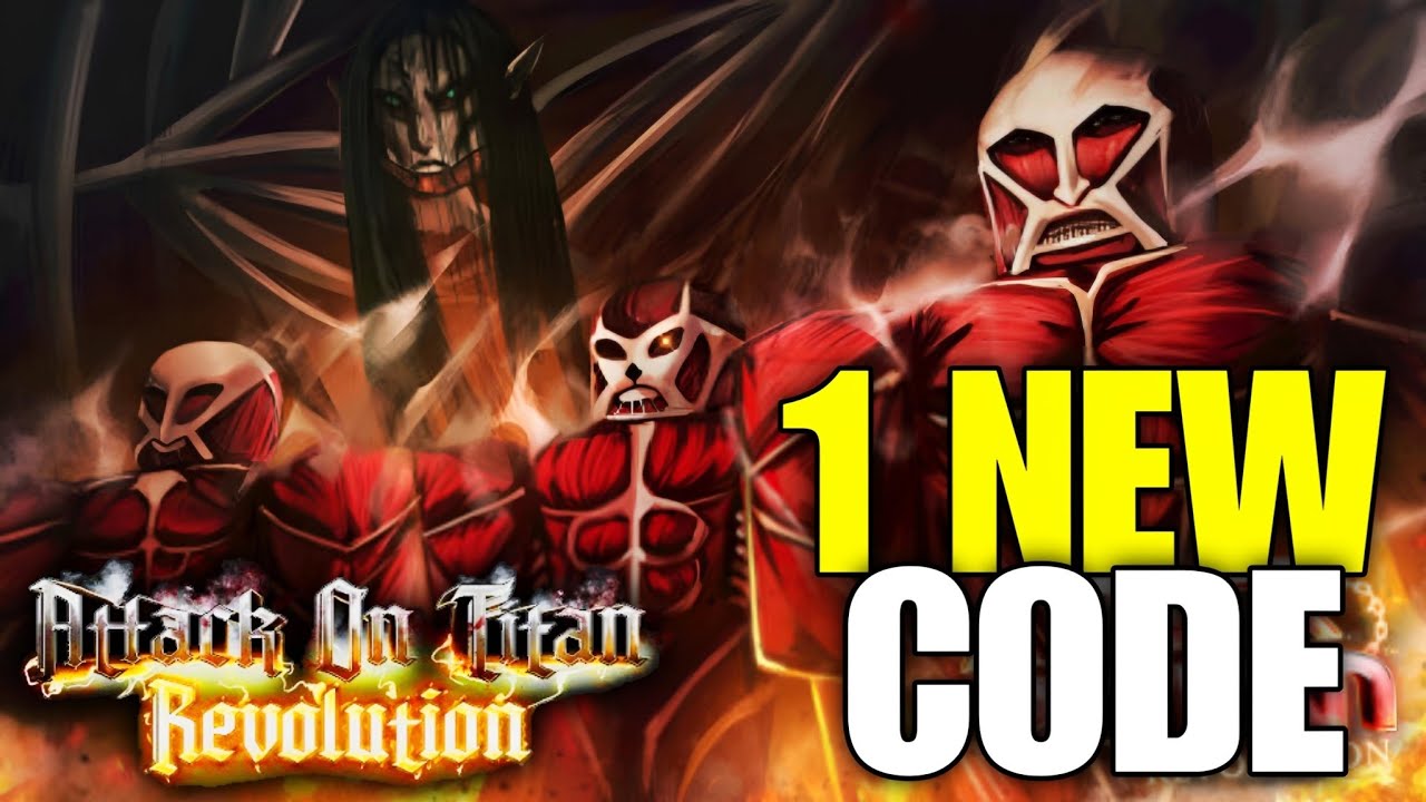 [NEW YEAR CODE 2025] ATTACK ON TITAN Revolution NEW CODES | Roblox Attack on Titan revolution ...