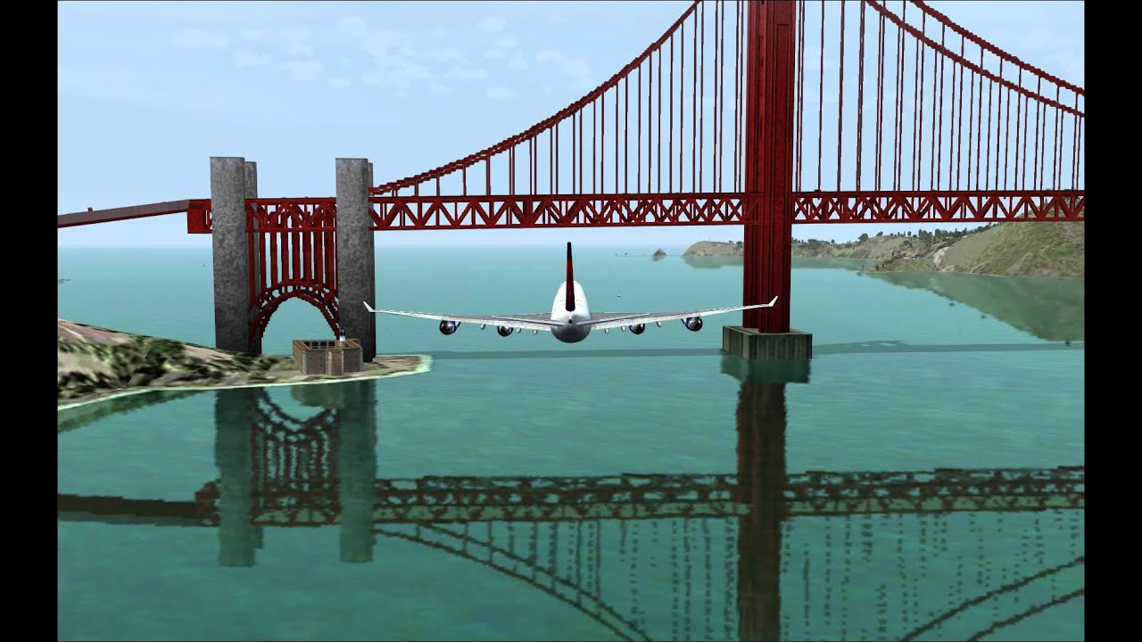 747 Golden Gate Bridge Stunt - YouTube