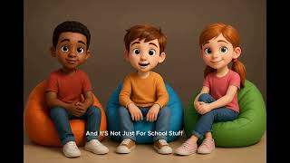 How Microsoft 365 Copilot Helps Kids Learn Smarter! | Fun & Educational Animation