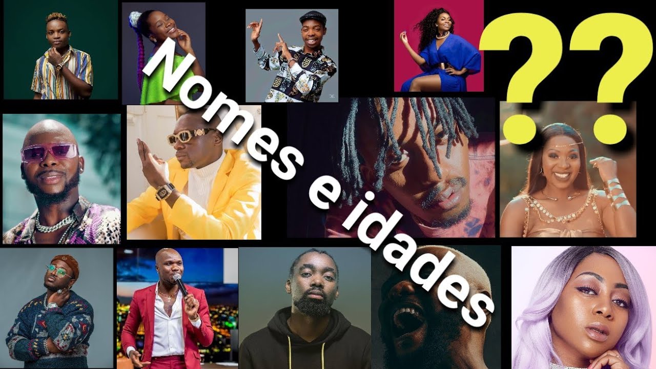 nomes de 12 famosos moçambicanos, Valter artístico, Mr bow, Lizha James ...