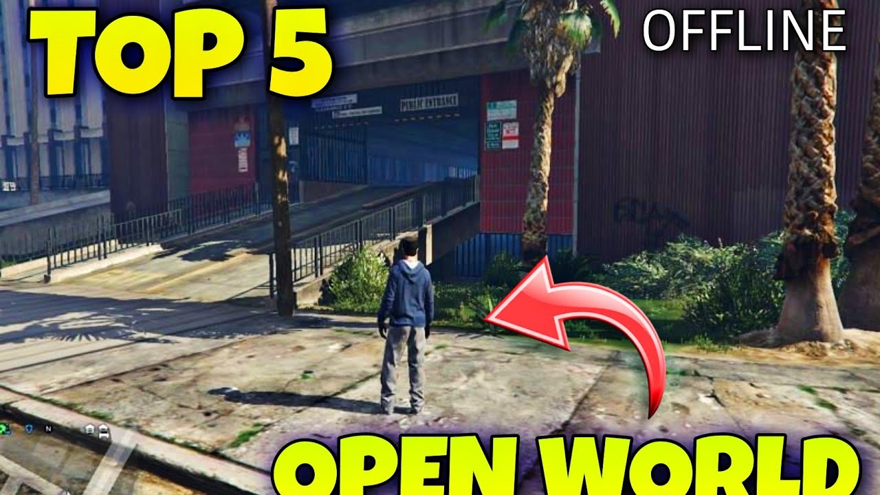 TOP 5 OFFLINE OPEN WORLD GAMES LIKE GTA 🔥for Android| LINK IN ...