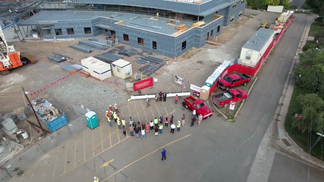 LPS Little Raven Elementary Topping Out Ceremony - YouTube