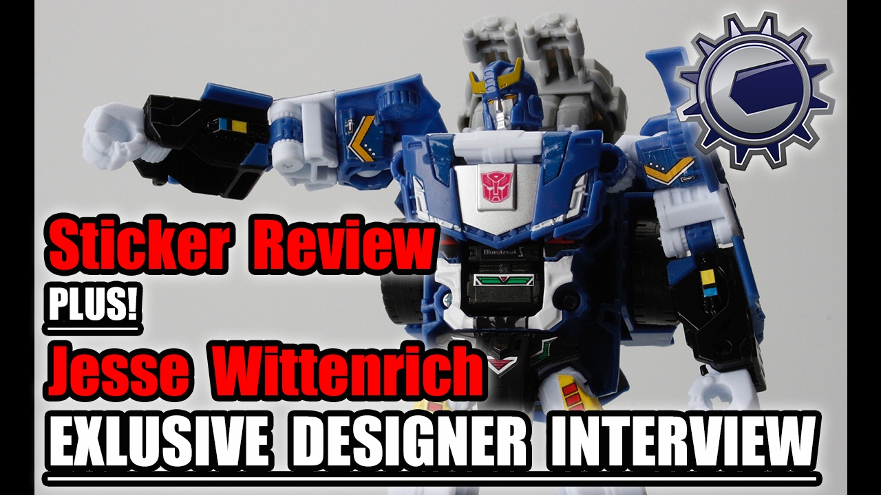 TFCC Bluestreak Sticker Set Review PLUS Exclusive Designer Interview ft ...