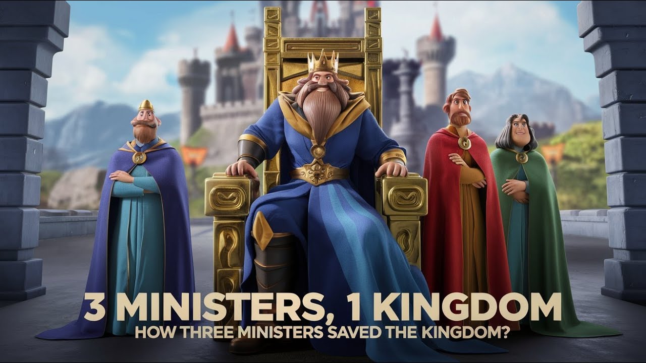 How Three Ministers Saved the Kingdom #MotivationalStory #AnimatedStory ...