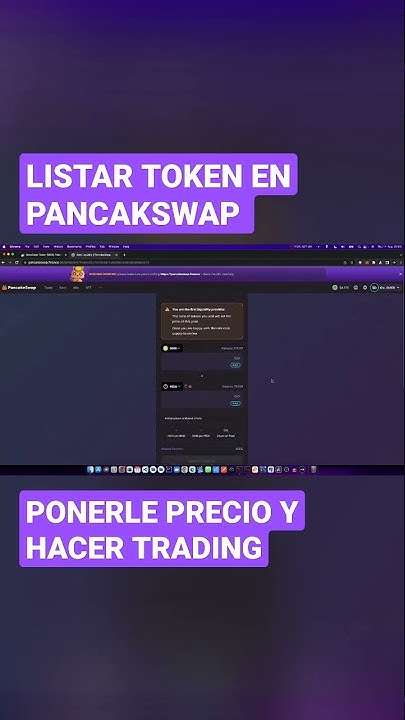 🚀 LISTAR TOKEN EN PANCAKSWAP, PONERLE PRECIO Y HACER TRADING. #shorts #crypto #pancakeswap - YouTube