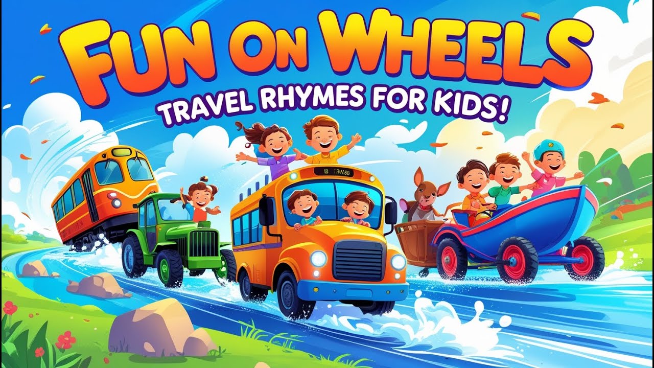 Fun on Wheels Rhyming Travel Adventures - YouTube