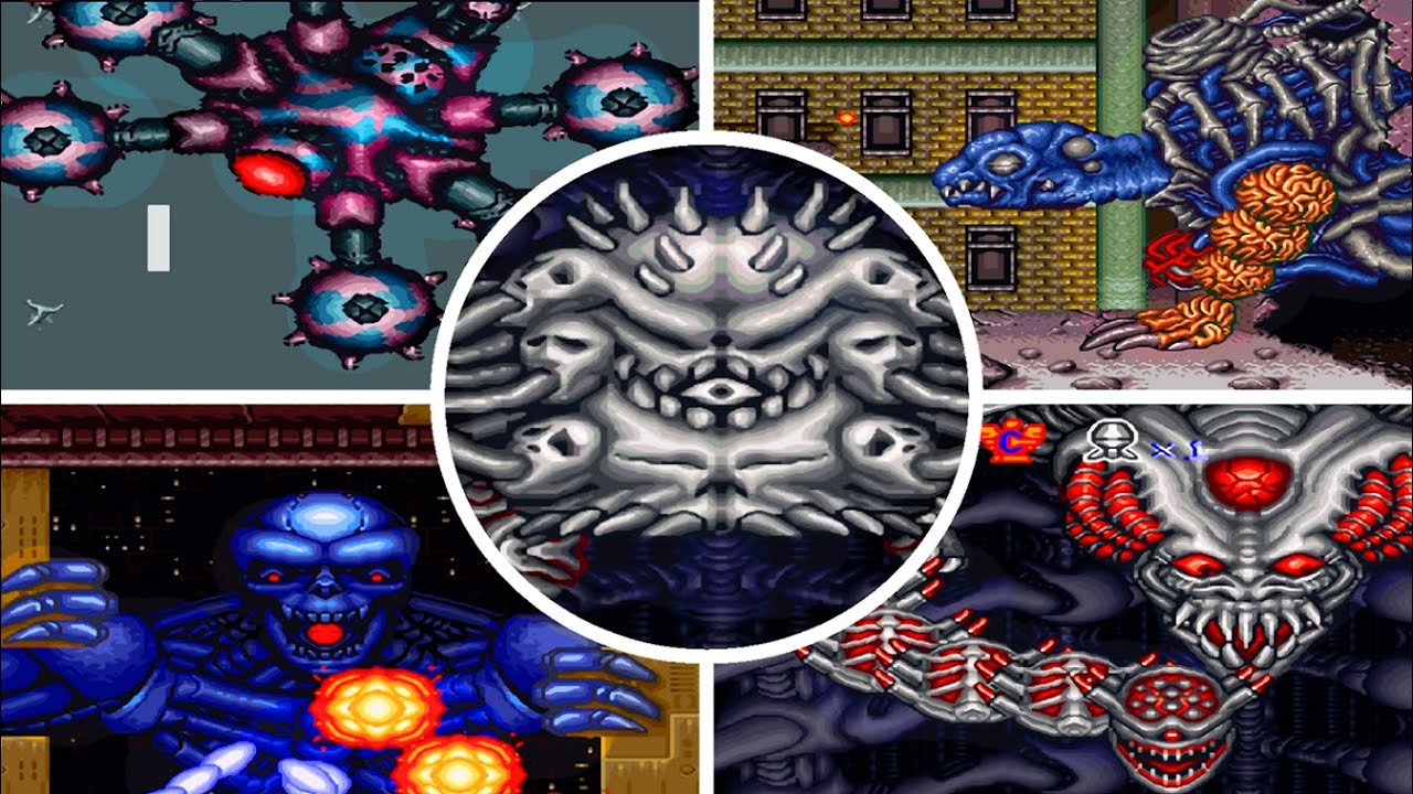 Bosses - Contra III: The Alien Wars HD (No Damage) - YouTube
