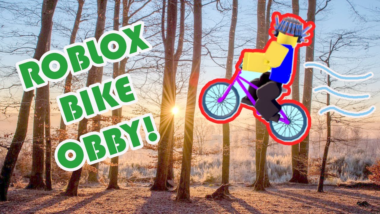PLAYING THE ROBLOX OBBY WITH A BIKE! 🚲 (Roblox) - YouTube