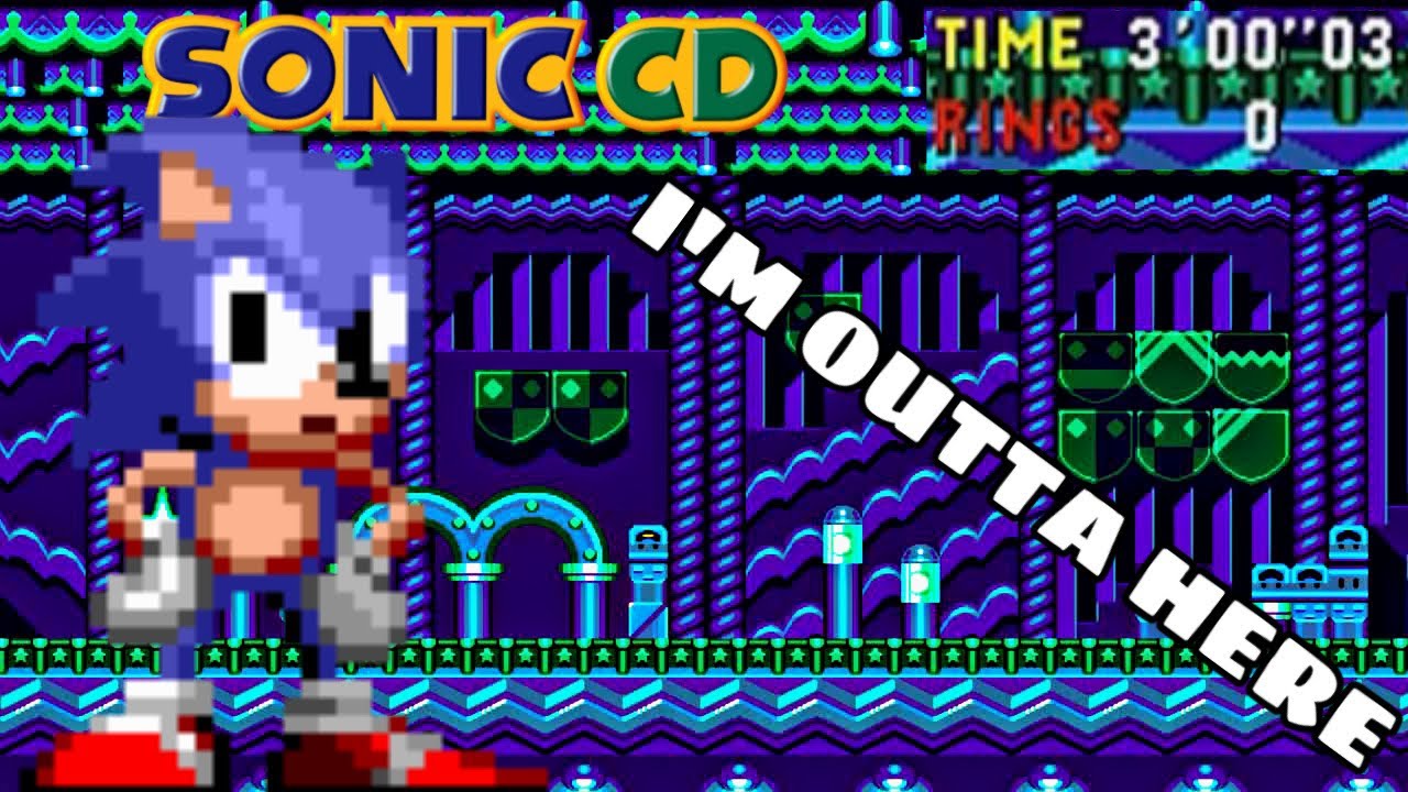 Sonic CD IOS/Android 2011 I’M OUTTA HERE After 3 MINUTES - YouTube