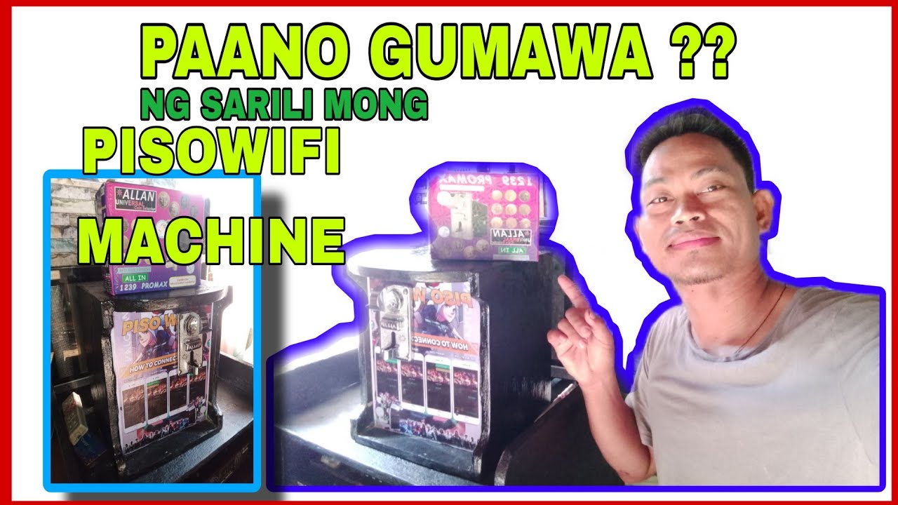 DIY PISO WIFI MACHINE BOX PART1 - YouTube