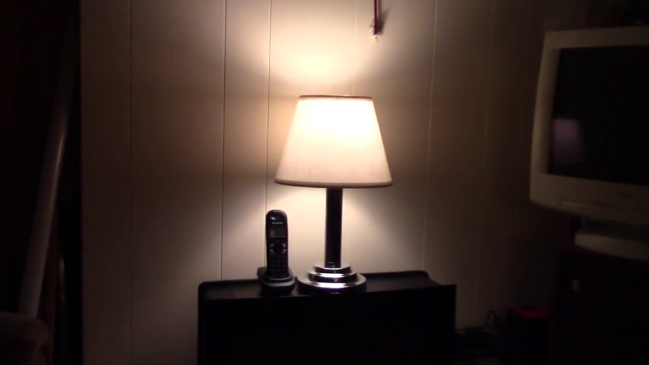 Completed "Grandma" Lamp (With Shade) - YouTube