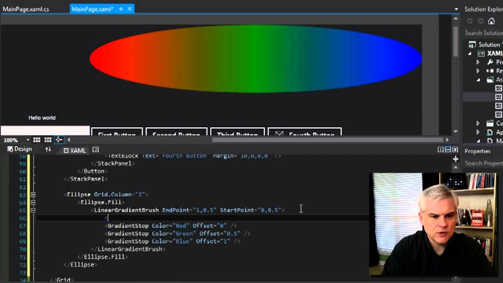 Introduction to XAML - Continued Part 4 - YouTube