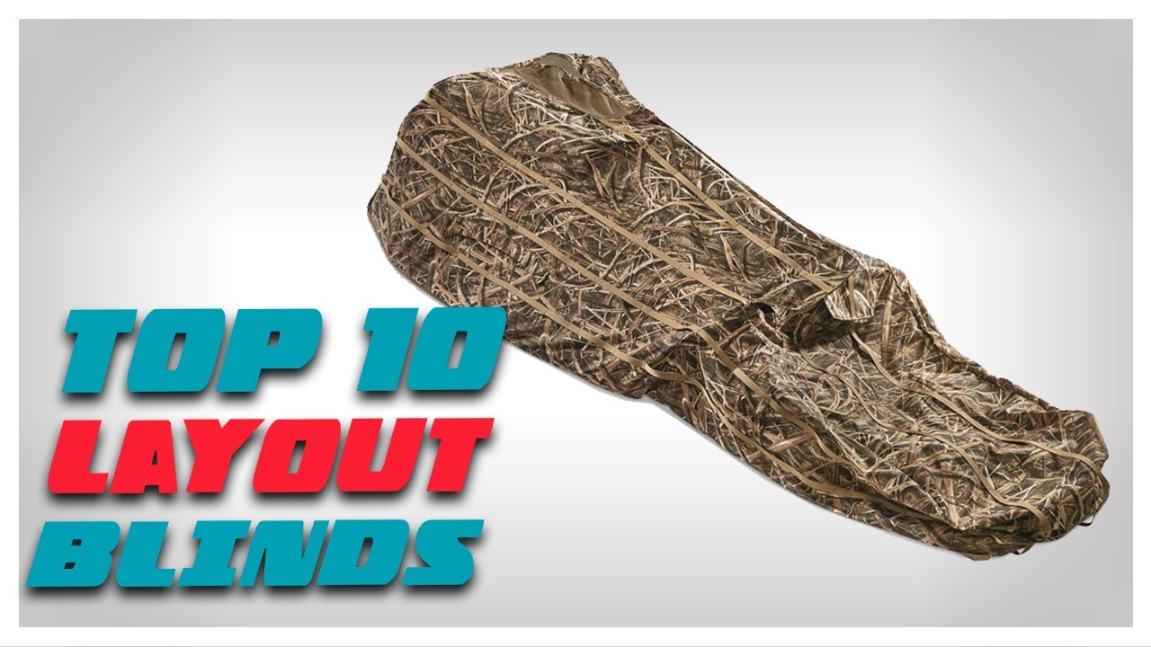 Top 10 Best Layout Blinds for Hunters! - YouTube