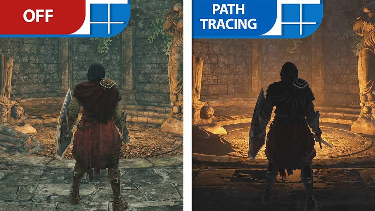 Dark Souls II | Path Tracing Mod Comparison - YouTube