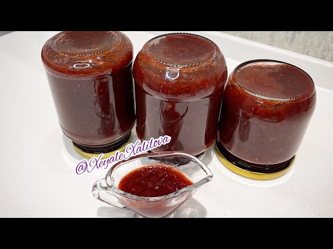Qışlıq Göyəm acikası ,gürcü mətbəxindən TKEMALİ sos.Ткемали Грузинская кухня .
