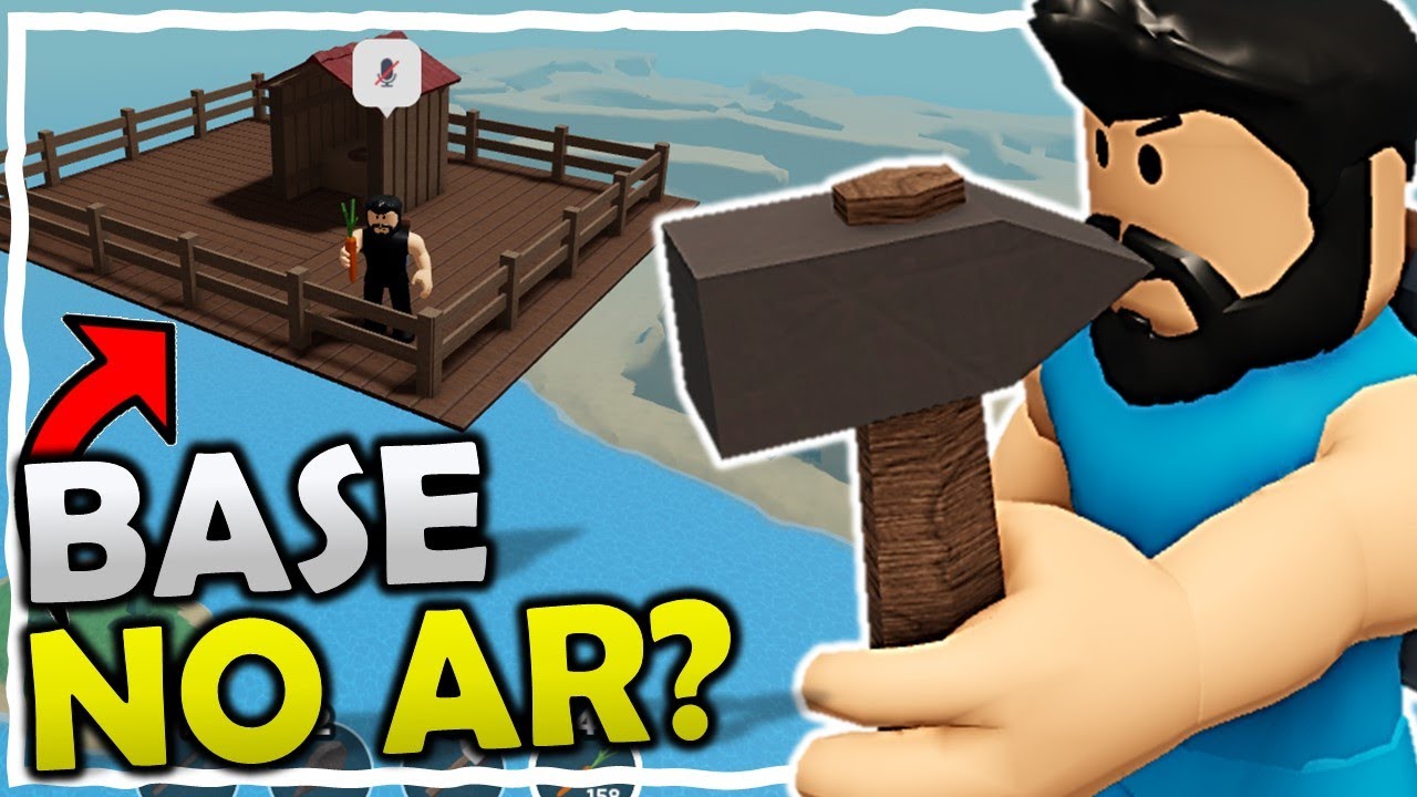 Como fazer BASE AÉREA no The Survival Game roblox - YouTube