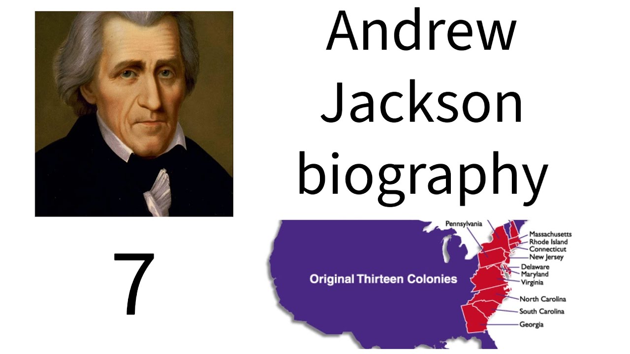 Andrew Jackson seventh president of the United States - YouTube