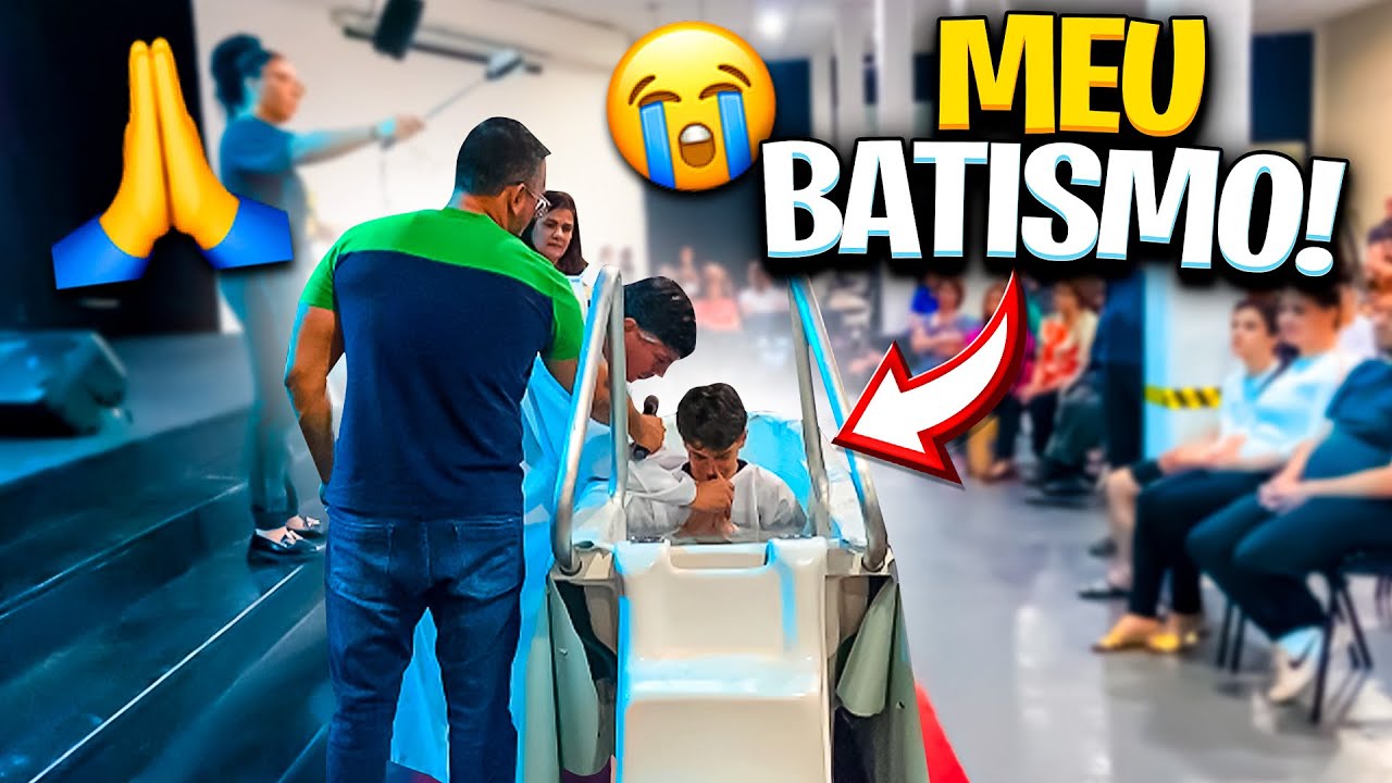 O DIA QUE ME BATIZEI - YouTube