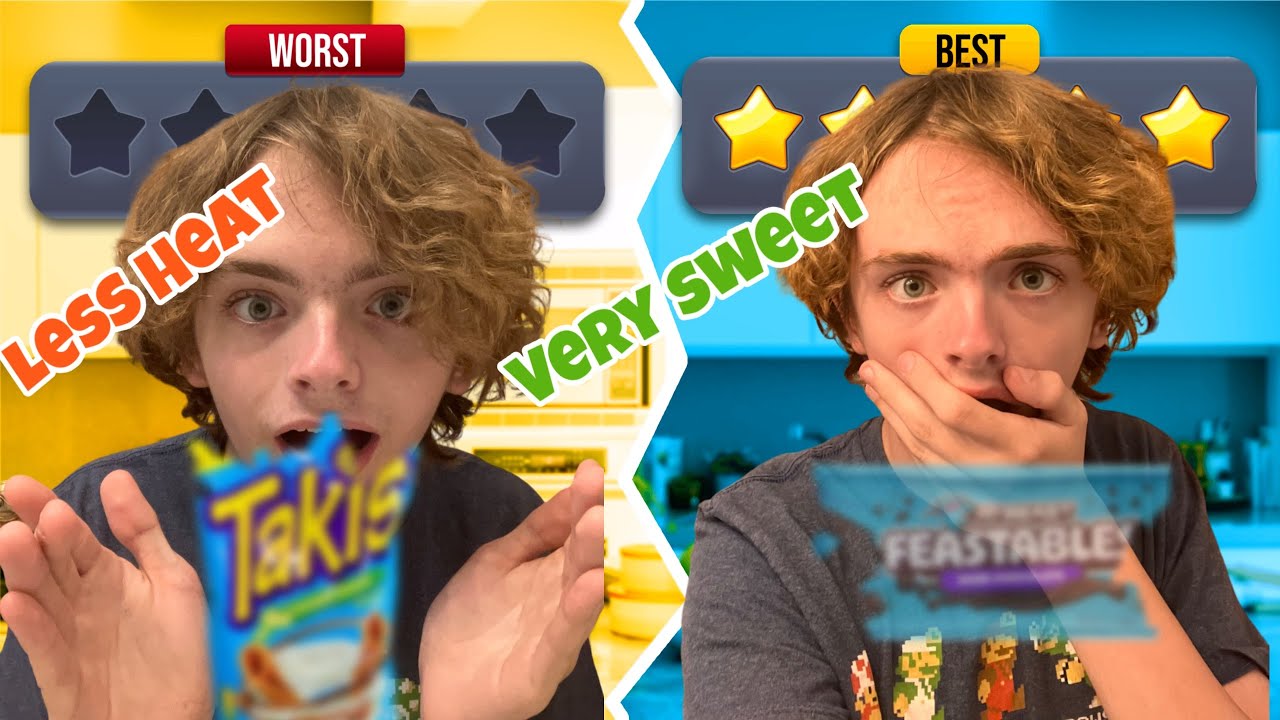 I taste test the Worst to the Best Sweet to Less Heat - YouTube