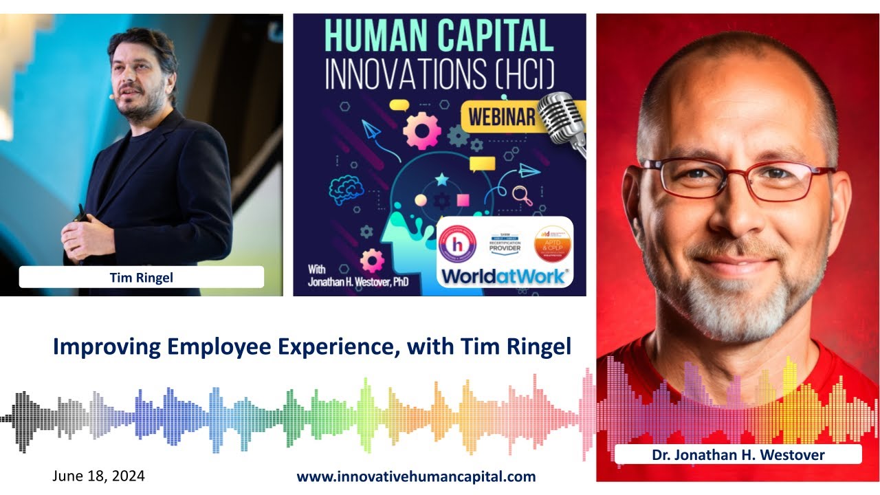 Improving Employee Experience, with Tim Ringel - YouTube