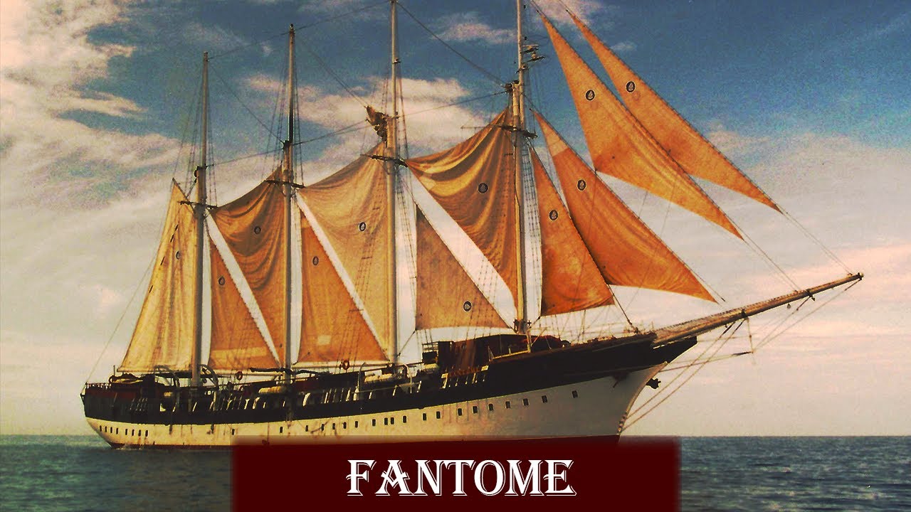 The wreck of the sailing ship Fantome in a force 12 storm. - YouTube